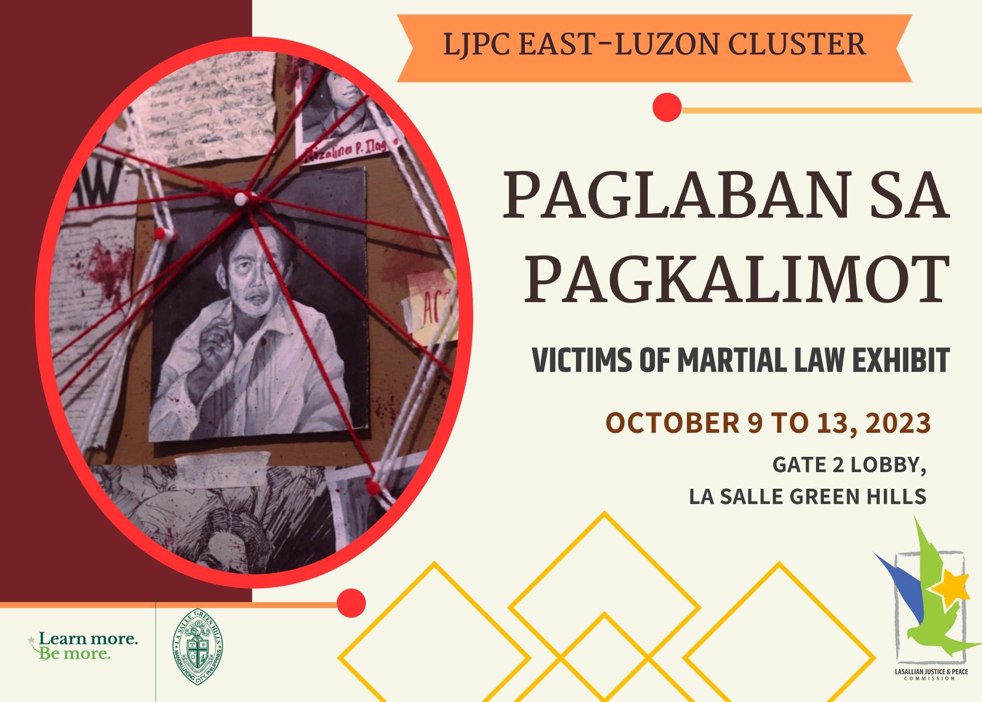 Paglaban sa Pagkalimot – An Exhibit of Portraits of Martial Law Victims ...