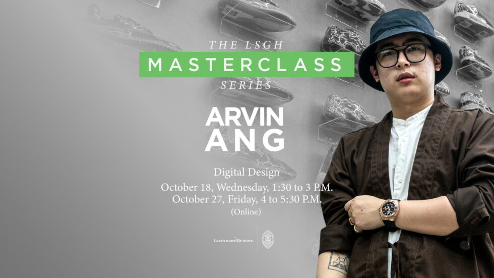 LSGH Masterclass presents: Arvin Ang | La Salle Green Hills