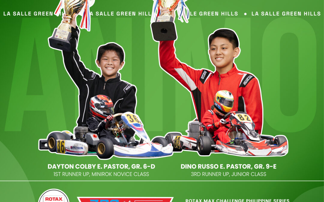 Pastor brothers shine in kart racing event | La Salle Green Hills