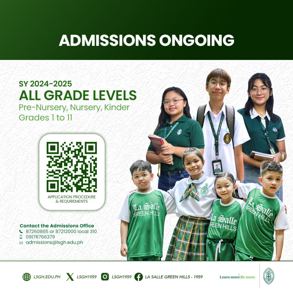 Unlock new horizons and embrace growth at LSGH! | La Salle Green Hills