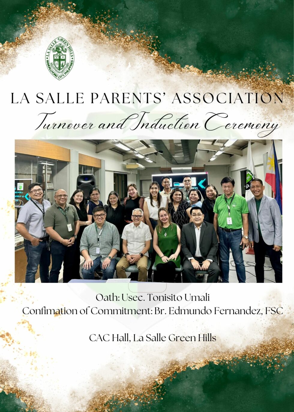 LSPA inducts Board of Trustees | La Salle Green Hills