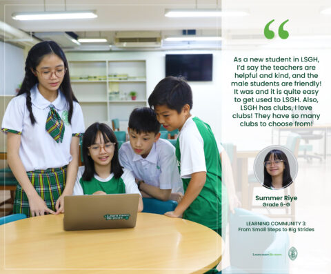 Discover the vibrant coeducational environment at LSGH! | La Salle ...