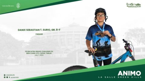 Surio finishes 50KM Ultra Gravel Challenge - La Salle Green Hills