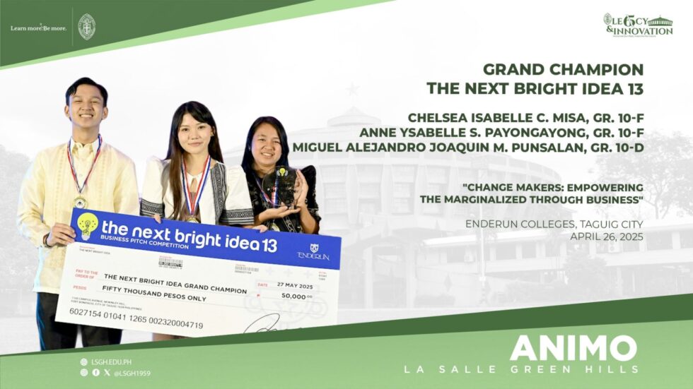 La Salle Green Hills | Learn More, Be More
